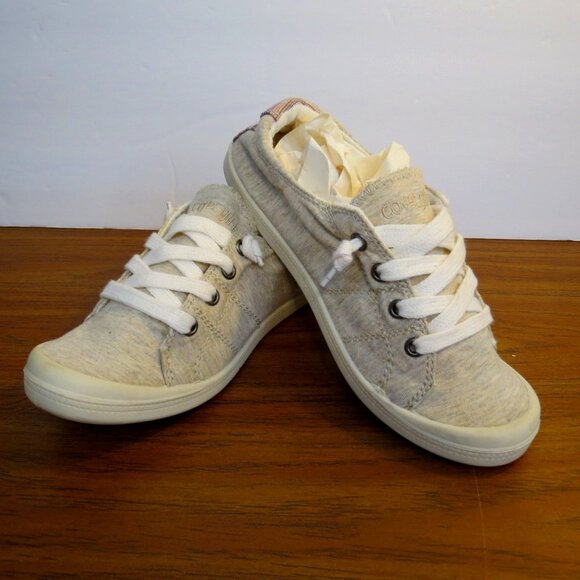 COVERGIRL | Shoes | Cover Girl Reise Oatmeal Color Slipon Sneaker ...